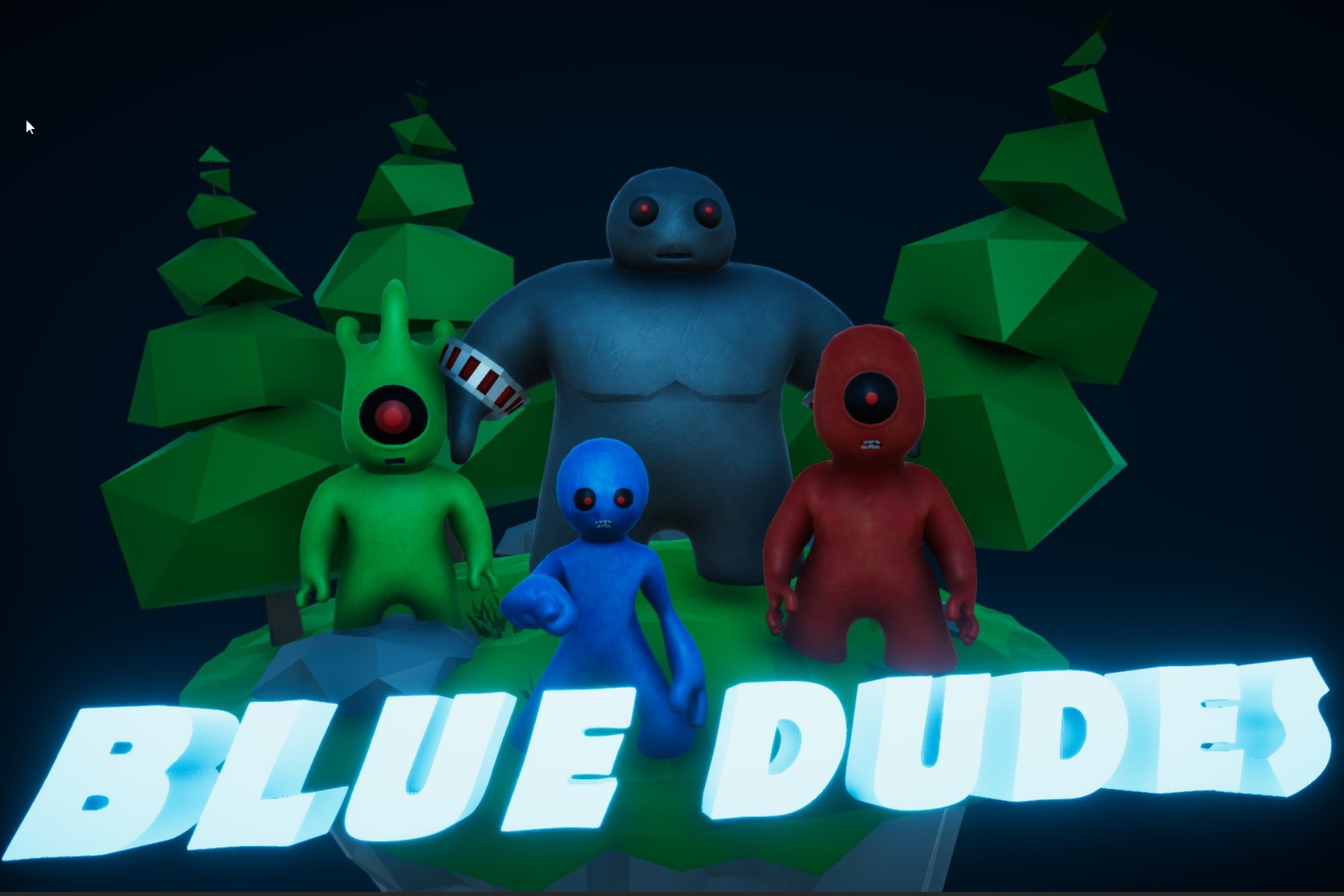 The Blue Dudes | 3D 人形角色 | Unity Asset Store