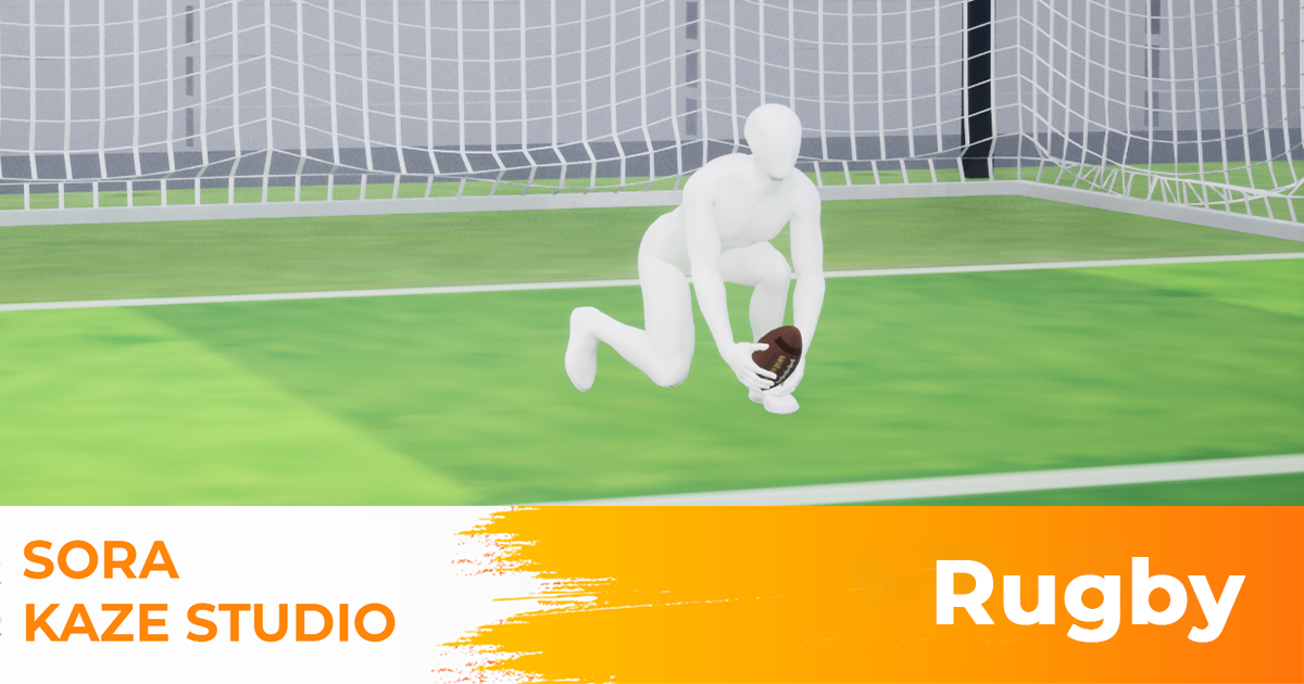 Rugby Animation | 3D 애니메이션 | Unity Asset Store
