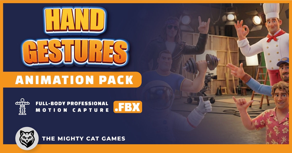 Hand Gestures Animation Pack | 3D Animations | Unity Asset Store