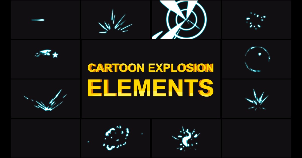 Cartoon Explosion Elements | VFX | Unity Asset Store