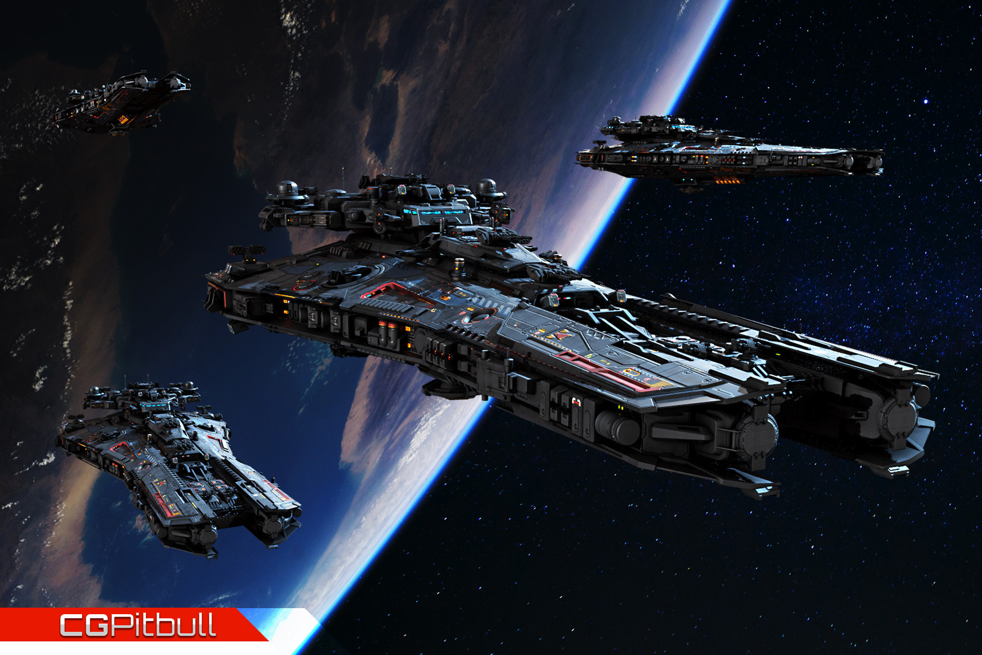 CORVETTE Spacecraft | 3D Space | Unity Asset Store