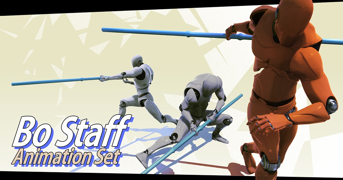 BoStaff AnimSet | 3D Animations | Unity Asset Store