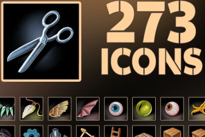 Resources and Craft - Icons | Unity AssetStore Price down information