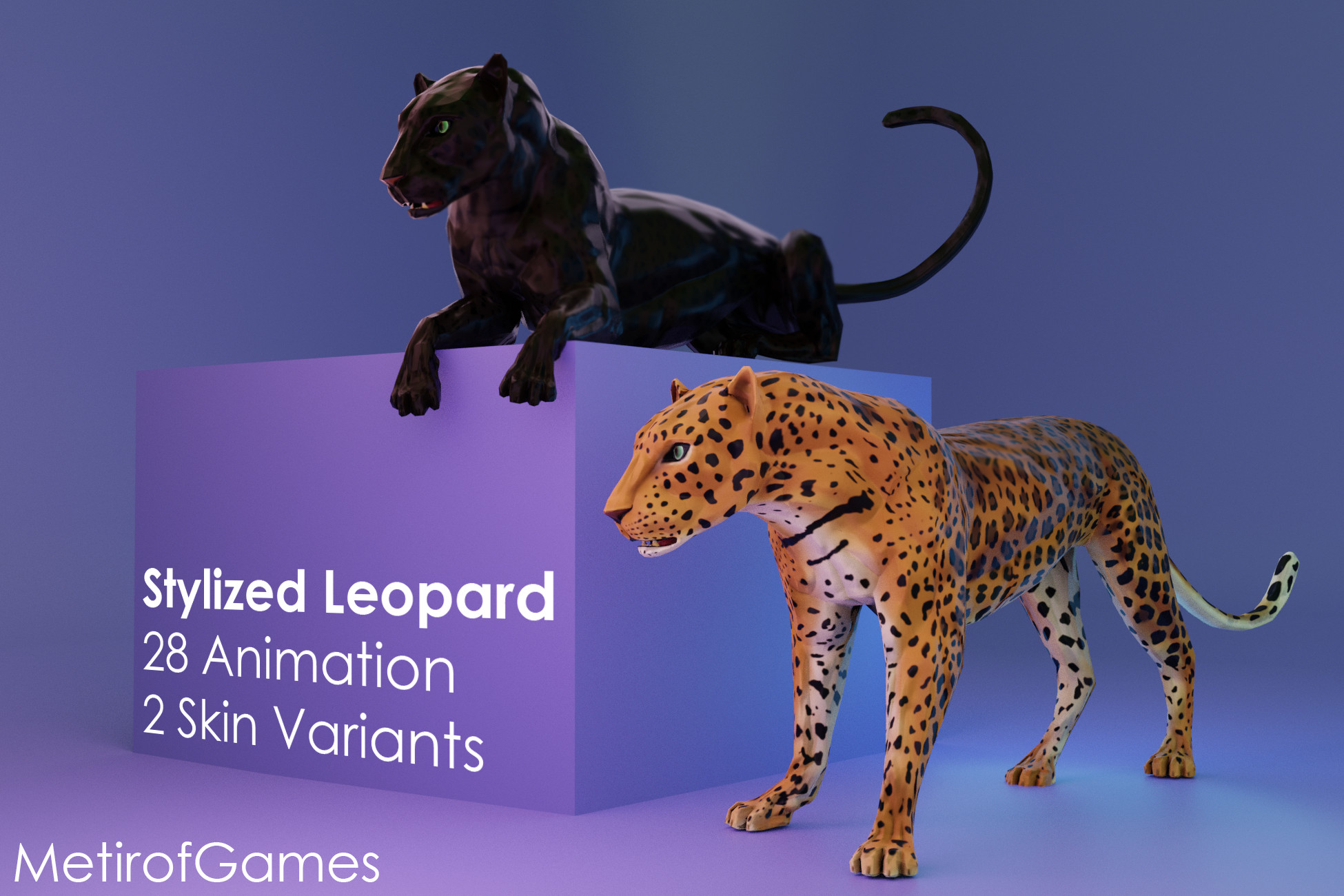 Stylized Leopard | Characters | Unity Asset Store