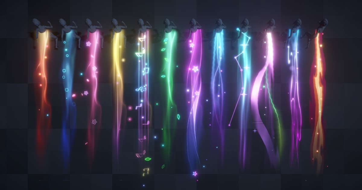 VFX Character Trail Effect | VFX Particles | Unity Asset Store