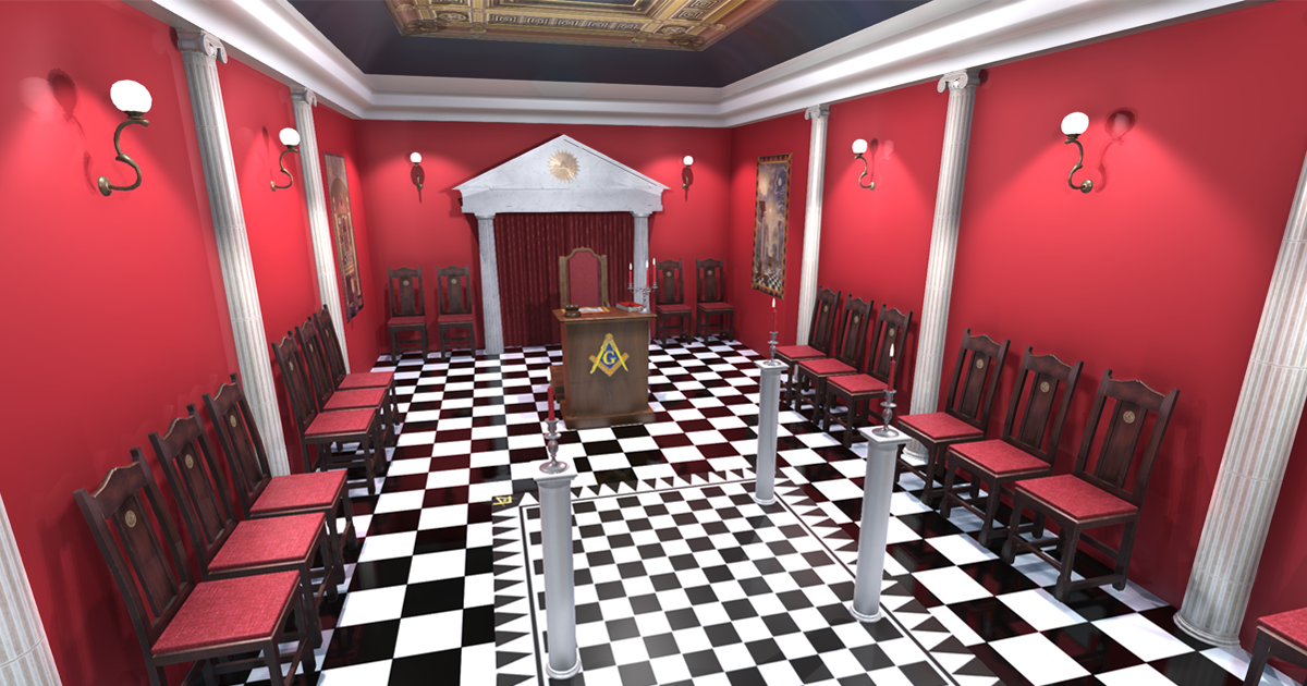 Masonic Room | 3D Interior | Unity Asset Store