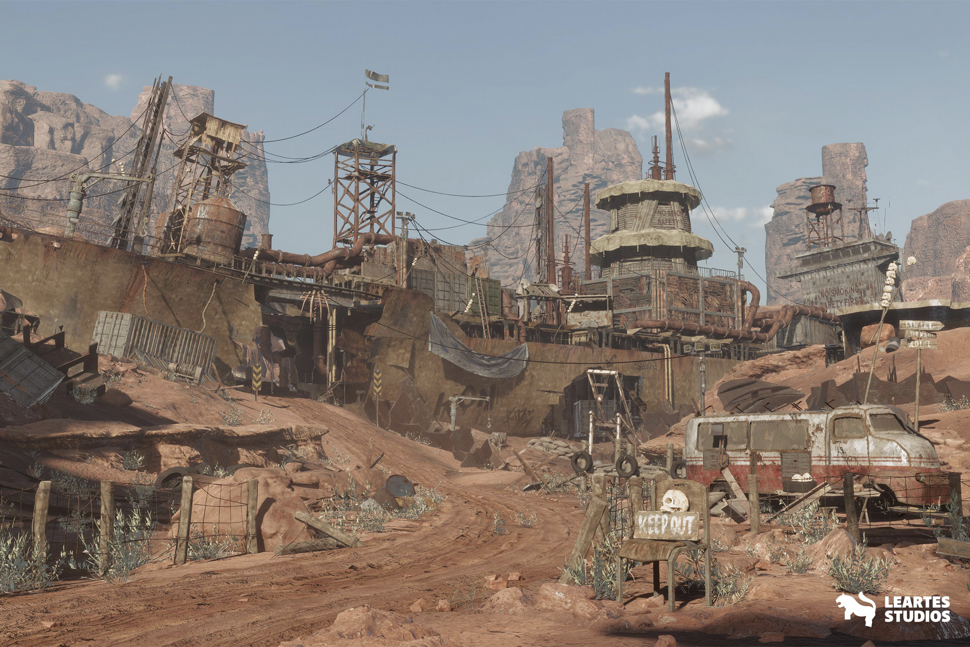 Post Apocalyptic Wasteland Environment | 3D Industrial | Unity Asset Store