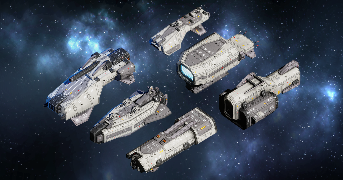 Spaceship Frigates | 3D Space | Unity Asset Store