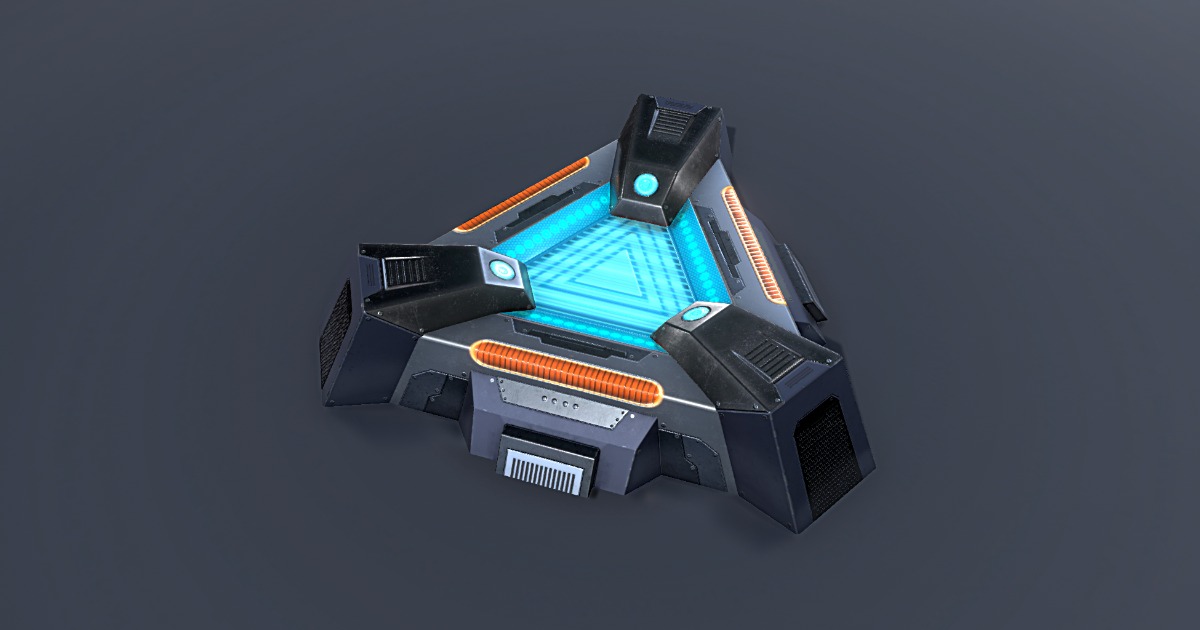 Sci-Fi Platform (Type C) | 3D Sci-Fi | Unity Asset Store