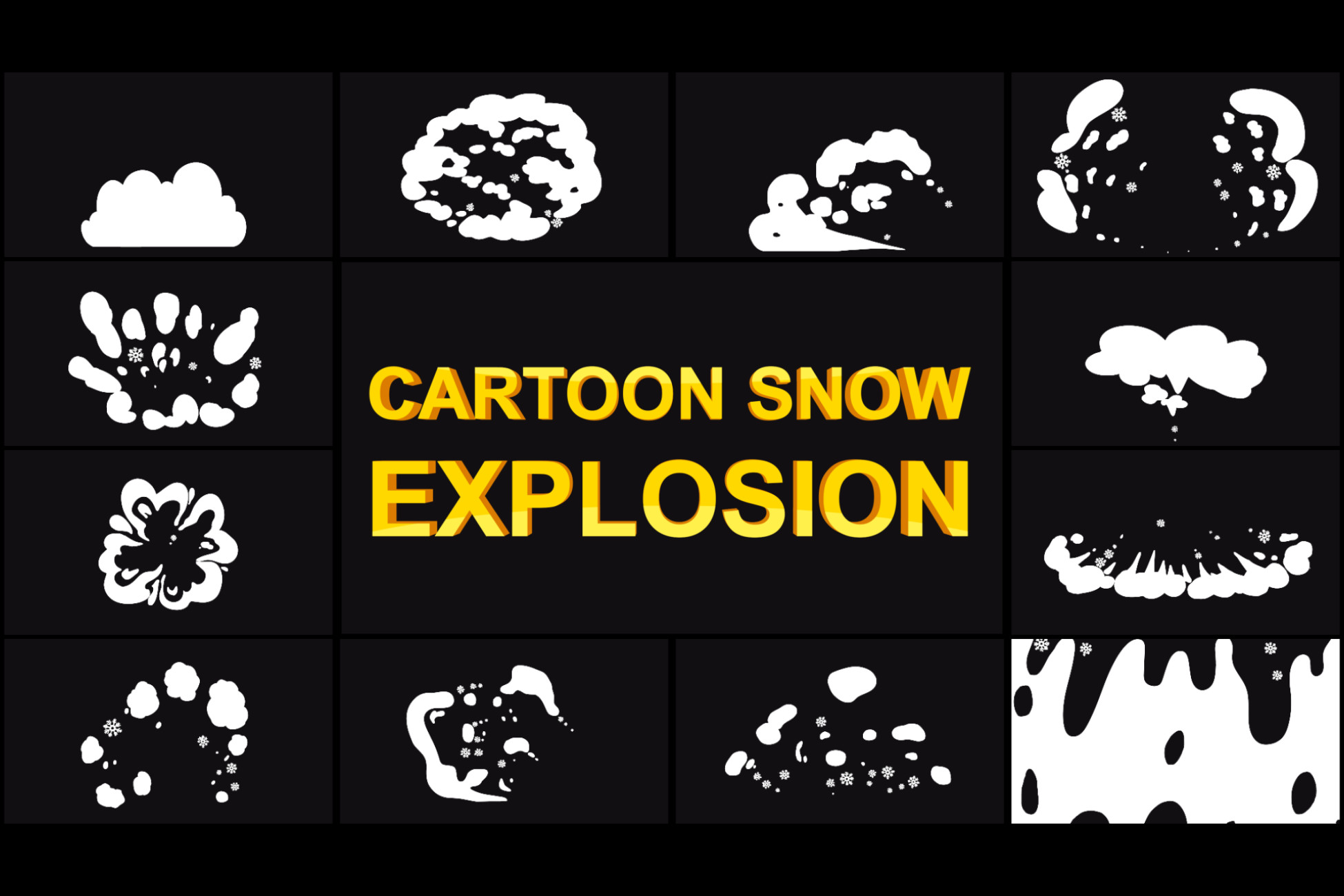 Cartoon Snow Explosions | Fire & Explosions | Unity Asset Store