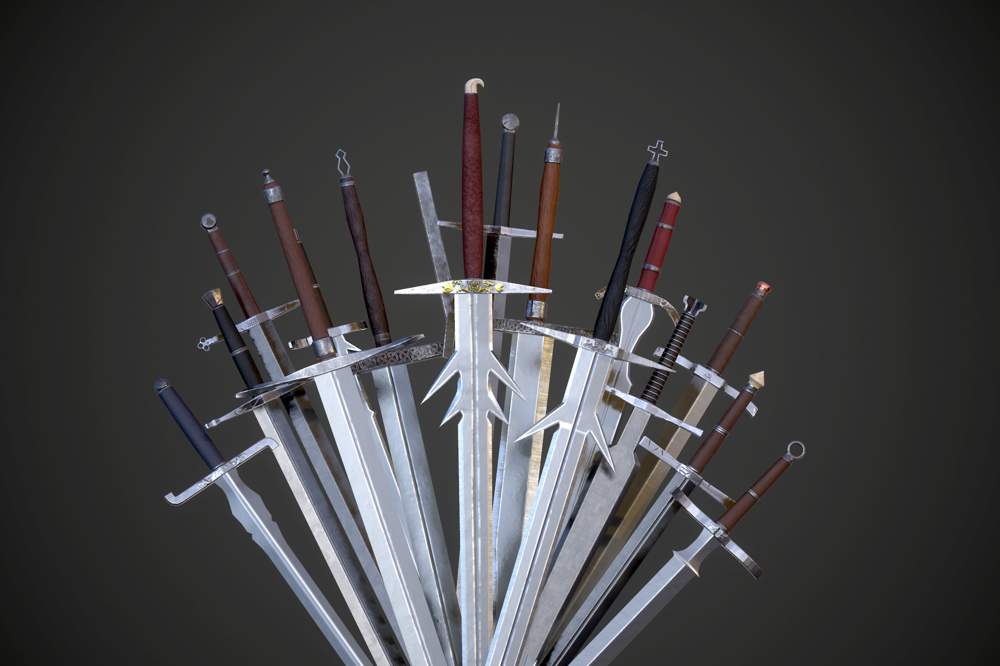 Modular Swords | 3D Weapons | Unity Asset Store