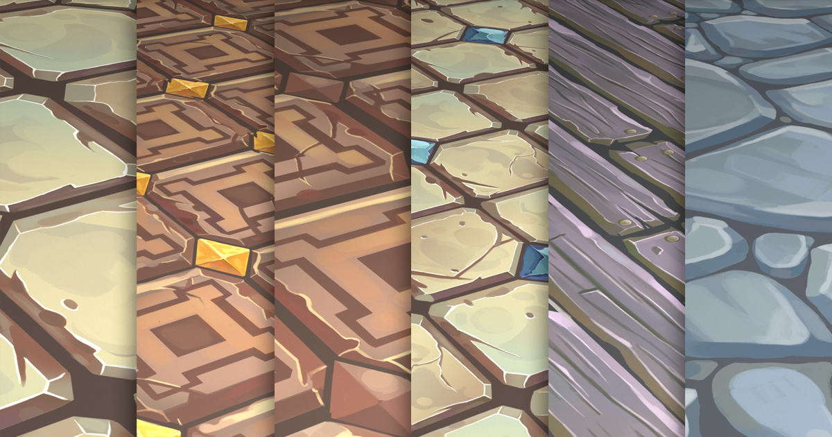 Texture Set Vol.69 Hand Painted Ground | 2D Floors | Unity Asset Store