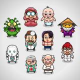 2D Characters - Medical Bundle