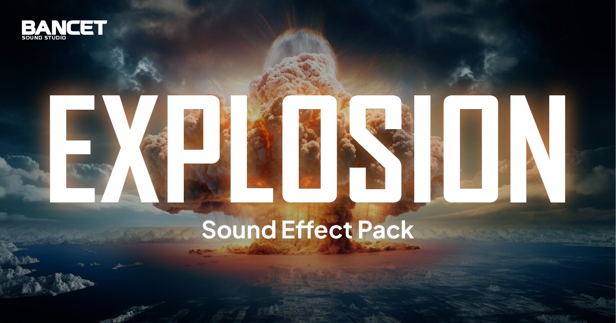 Explosion Sound Effect Pack | 음향 효과음 | Unity Asset Store
