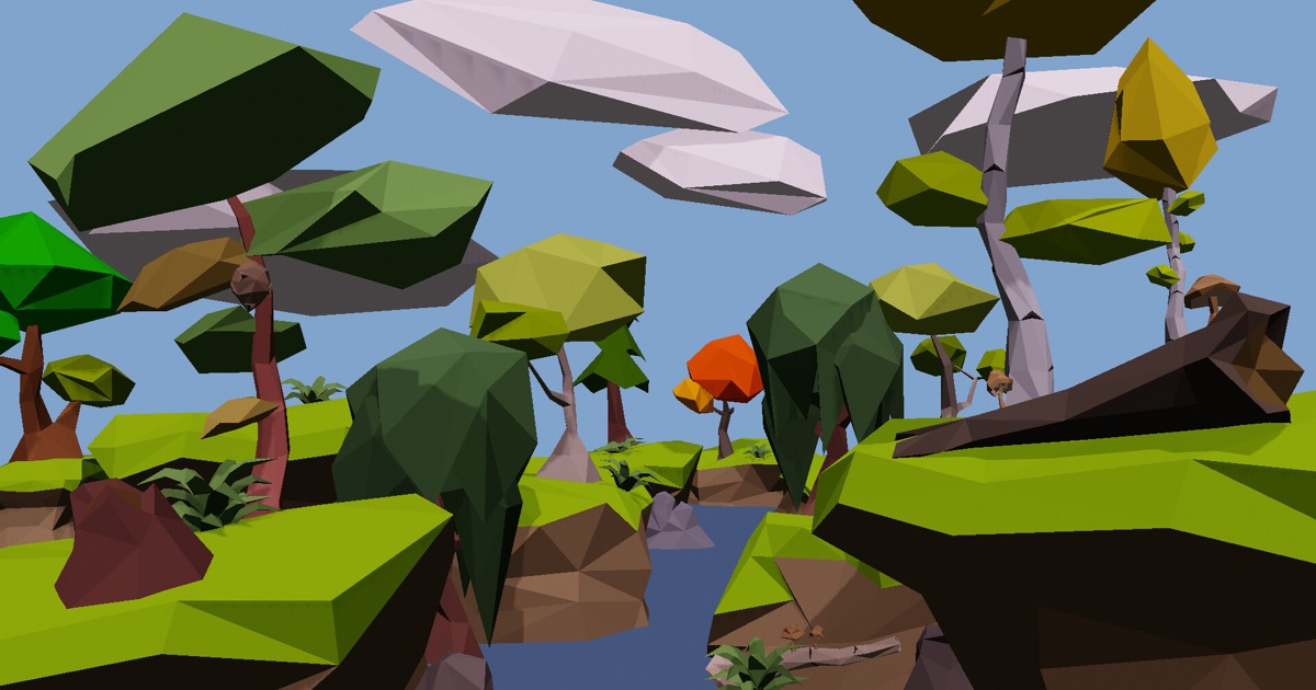 Low Poly Forests Creation Kit | 3D Landscapes | Unity Asset Store