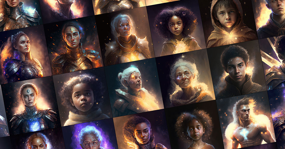 Galaxy Dust - Fantasy Humans 6 - FPS / RPG / Icon Pack | 2D Icons ...