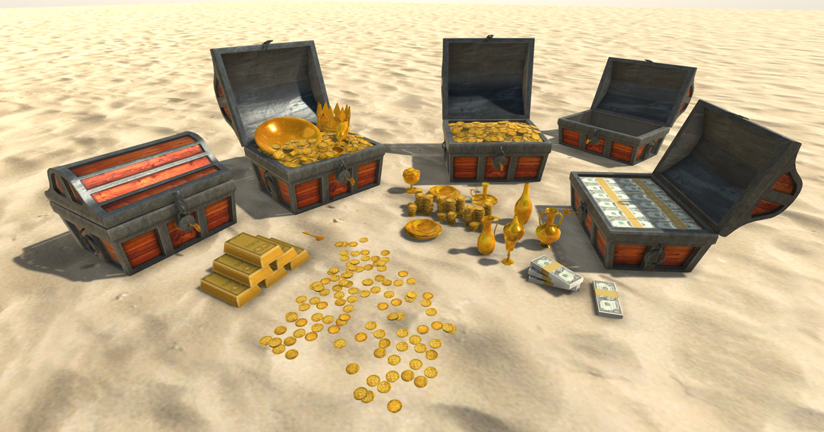 Treasure Chest | 3D Props | Unity Asset Store
