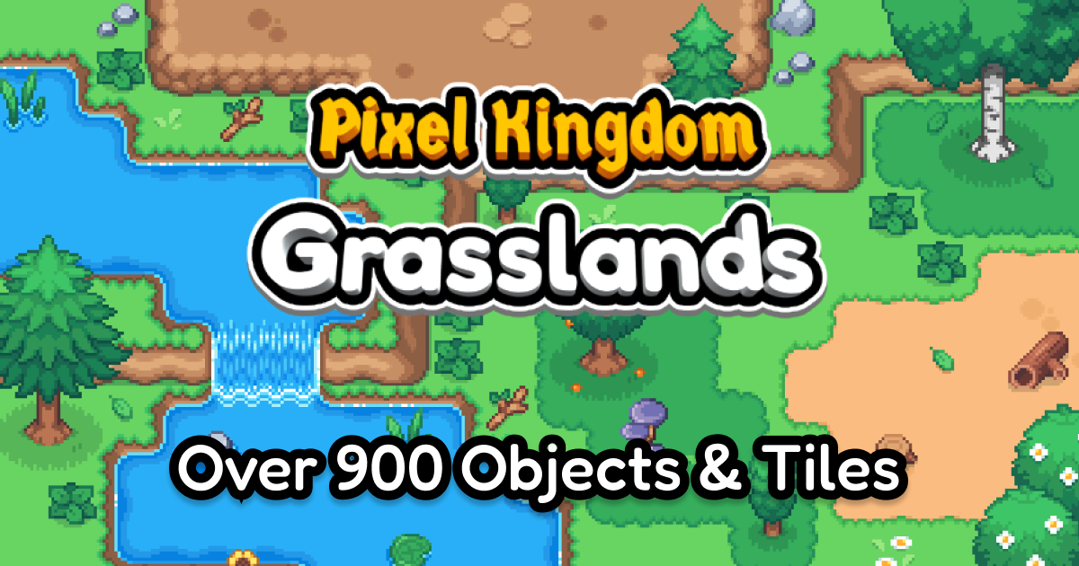 Pixel Kingdom - Grassland Tileset | 2D Environments | Unity Asset Store