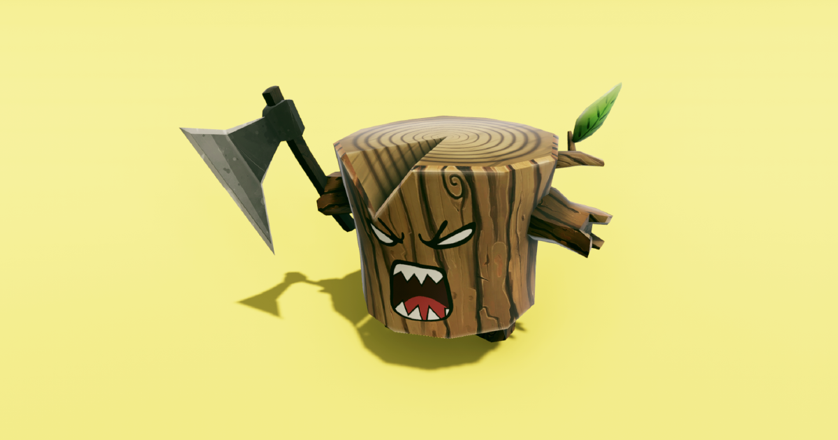 FREE - Animated Angry Log - Revenge of the Tree | 3D Creatures | Unity ...