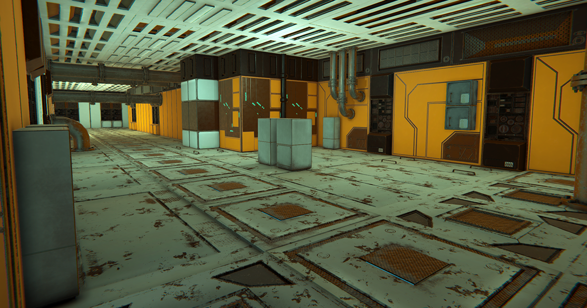 Sci Fi Base - Style 1 | 3D Sci-Fi | Unity Asset Store