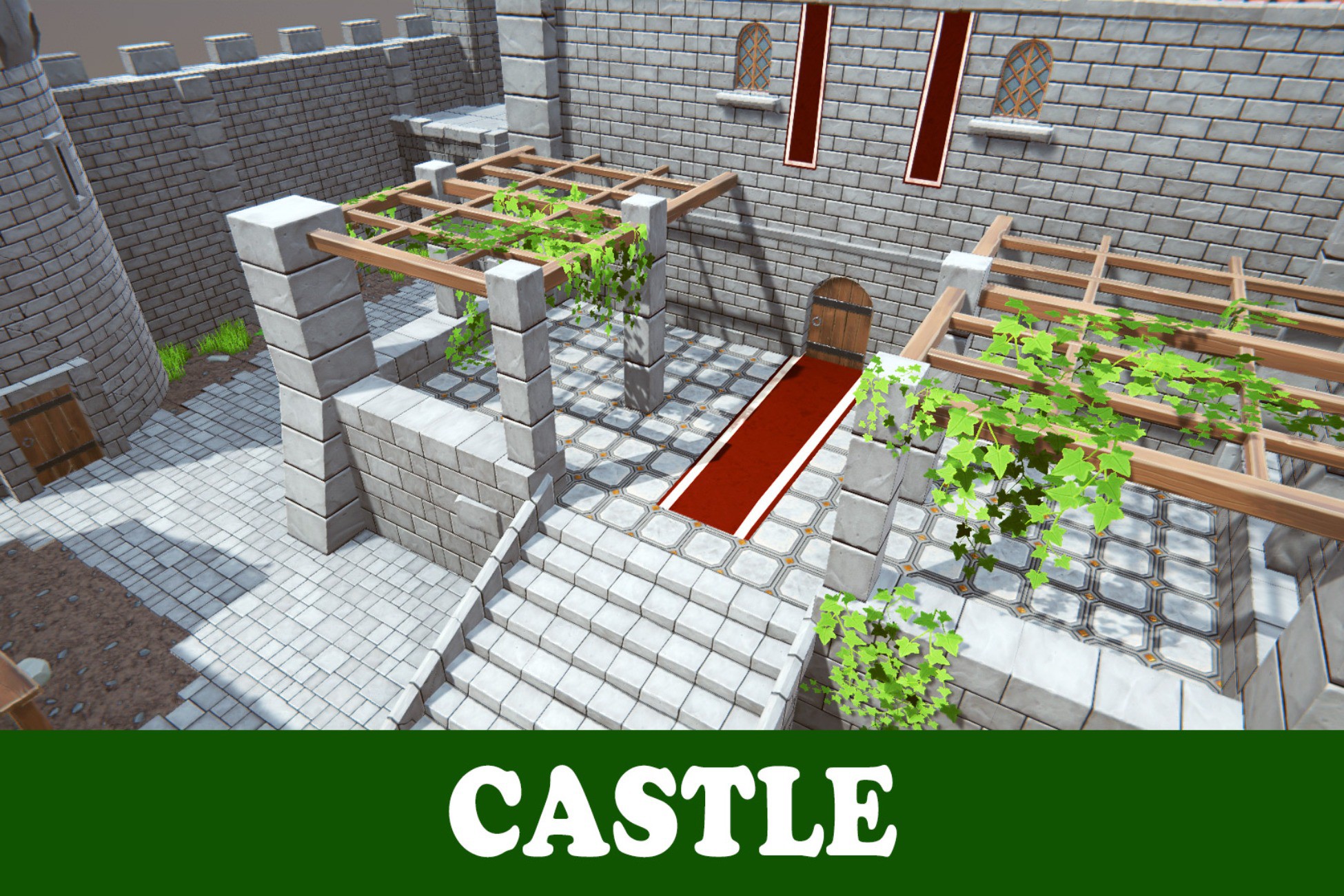Castle modular | 3D Fantasy | Unity Asset Store