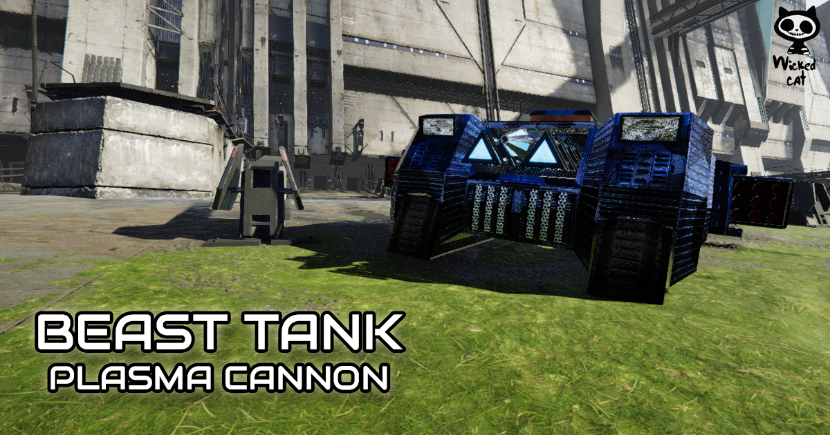 Beast Tank - Plasma Cannon | 3D 車両 | Unity Asset Store