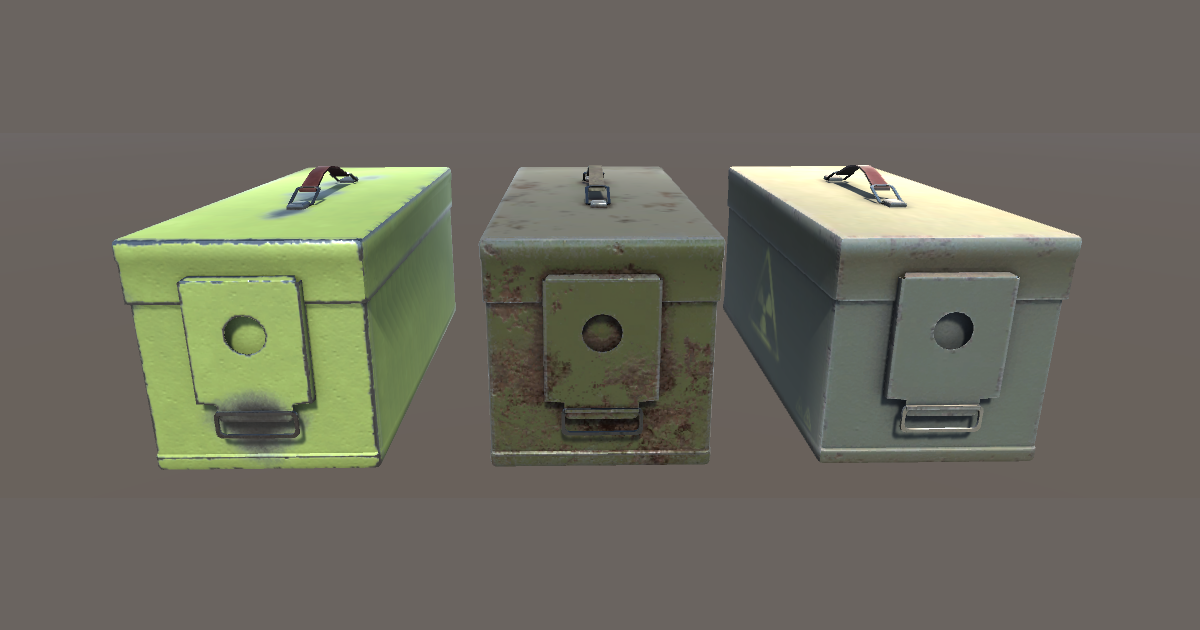 Russian Ammo Box | 3D Weapons | Unity Asset Store