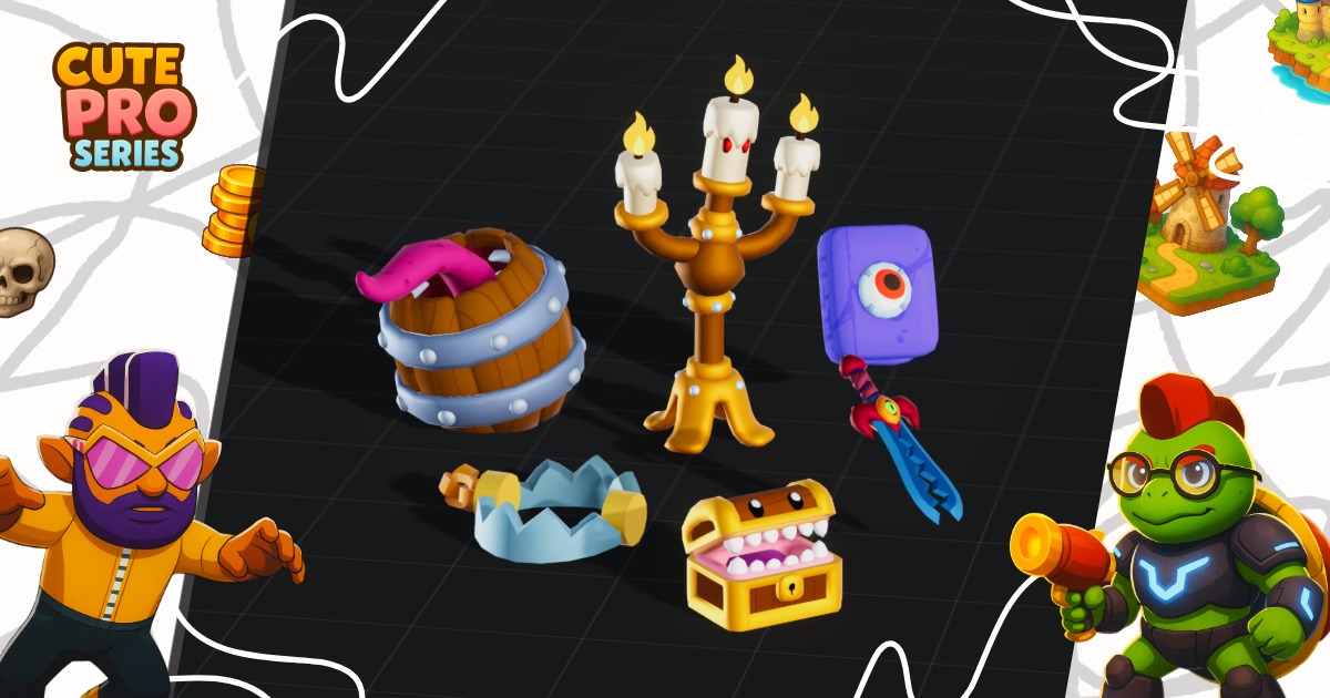 Mimic Monsters Pack Cute Pro Series | 3D Creatures | Unity Asset Store