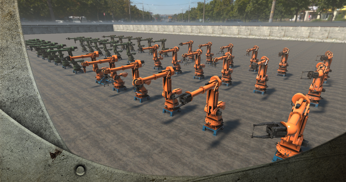 Industrial Robots PBR | 3D 산업도구 | Unity Asset Store