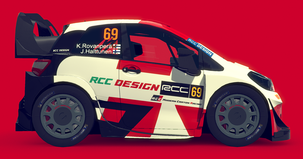 Modern Cartoon Rally Car | 3D Land | Unity Asset Store