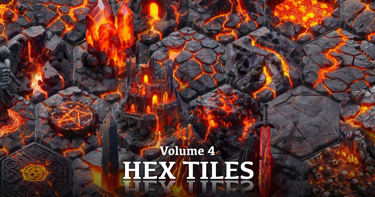 Hex Tiles Volume 4 | 2D Environments | Unity Asset Store