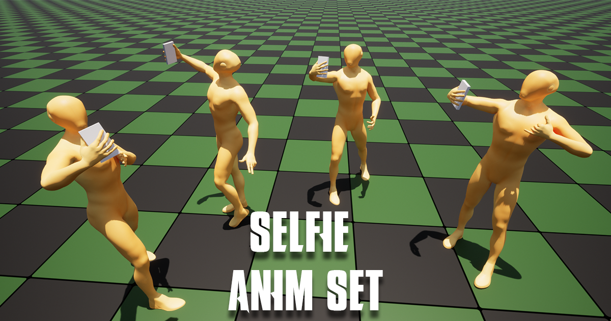 Selfie Anim Set | 3D Animations | Unity Asset Store