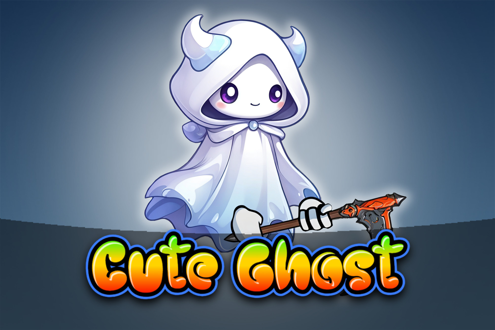 Cute Ghost 2D Animated Character (Spriter) | 2D Characters | Unity ...