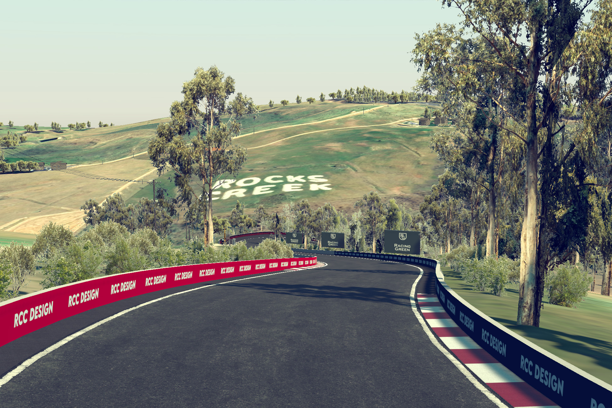 Realistic Race Track Rocks Creek | 3D Roadways | Unity Asset Store