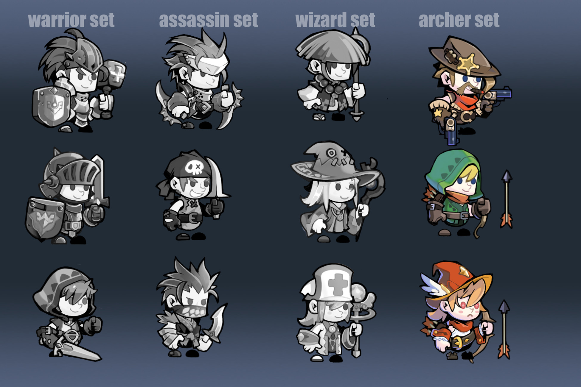 2D SD Characters For Season2 Pack V.4 | 2D Characters | Unity Asset Store