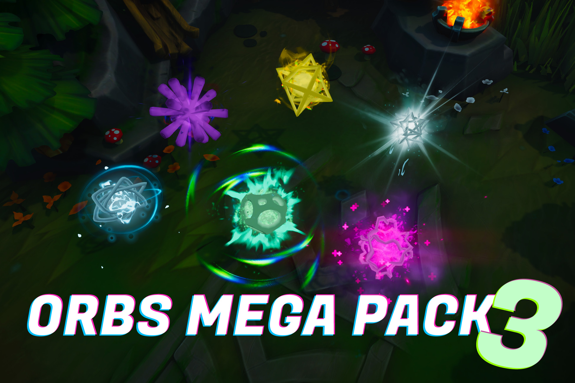 Magical Pickup Orbs 300+ VFX - Vol1 | VFX Particles | Unity Asset Store