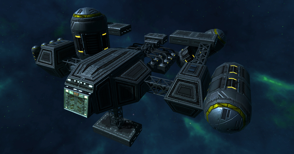 Industrial Space Station Pack | 3D Sci-Fi | Unity Asset Store
