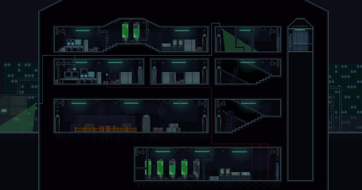 2d Dark Laboratory | 2D Environments | Unity Asset Store