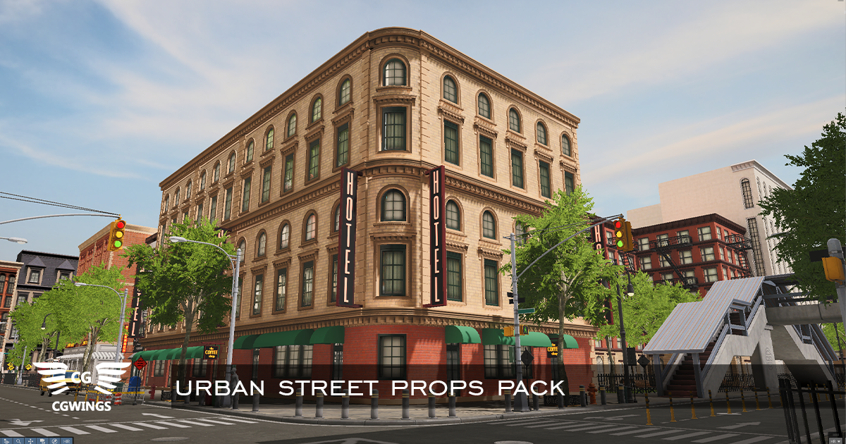 Urban Street Props Pack | 3D Props | Unity Asset Store