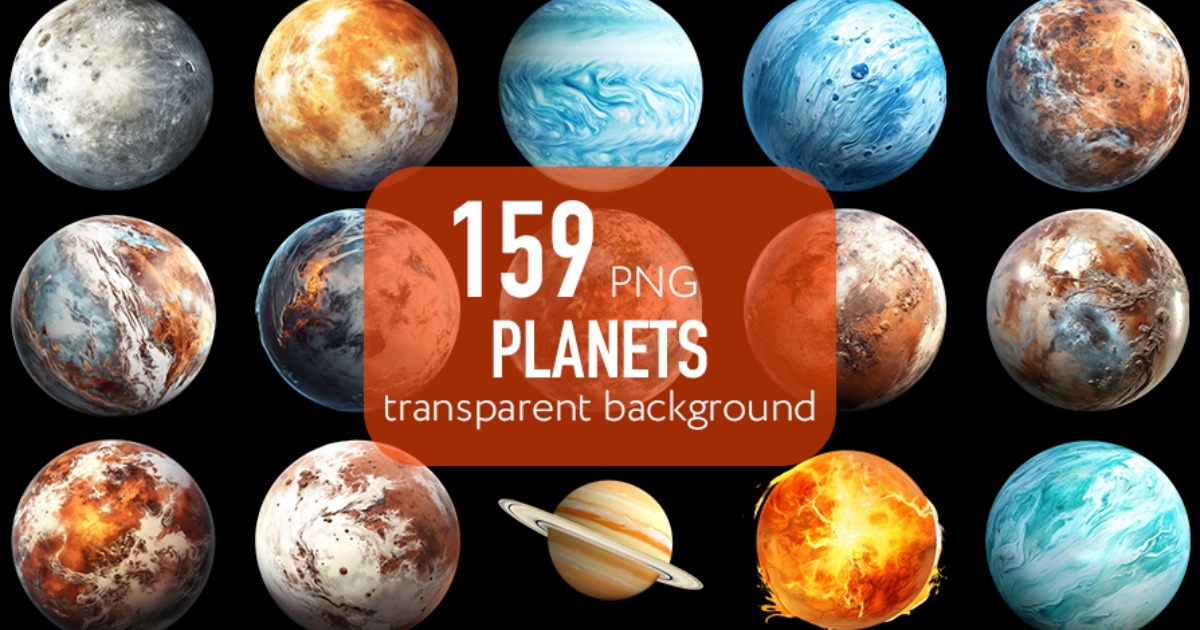 Planets SET | 2D | Unity Asset Store