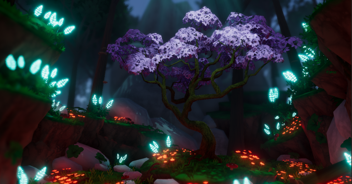 Stylized Nature - Magic Forest Envronment | 3D Vegetation | Unity Asset ...
