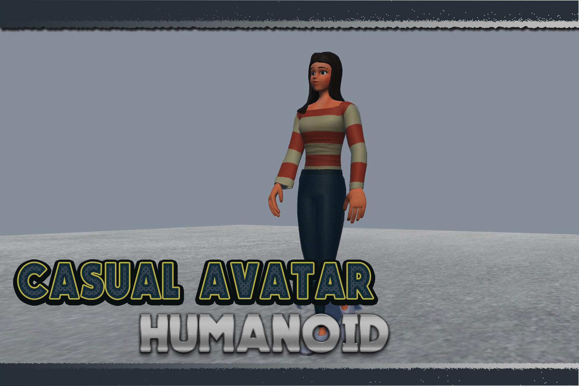 SA Casual Avatar 06 | 3D Humanoids | Unity Asset Store