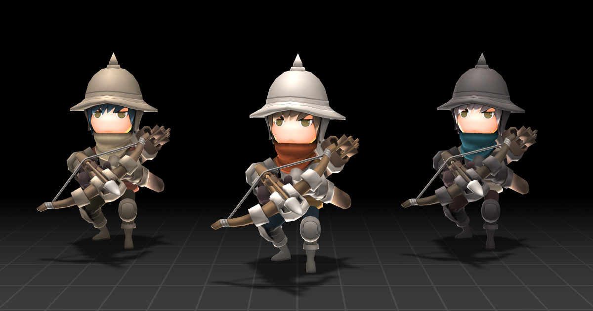 HS - Crossbowman | Characters | Unity Asset Store