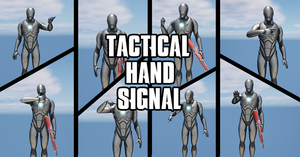 Tactical Hand Signal Anim Set | 3D Animations | Unity Asset Store