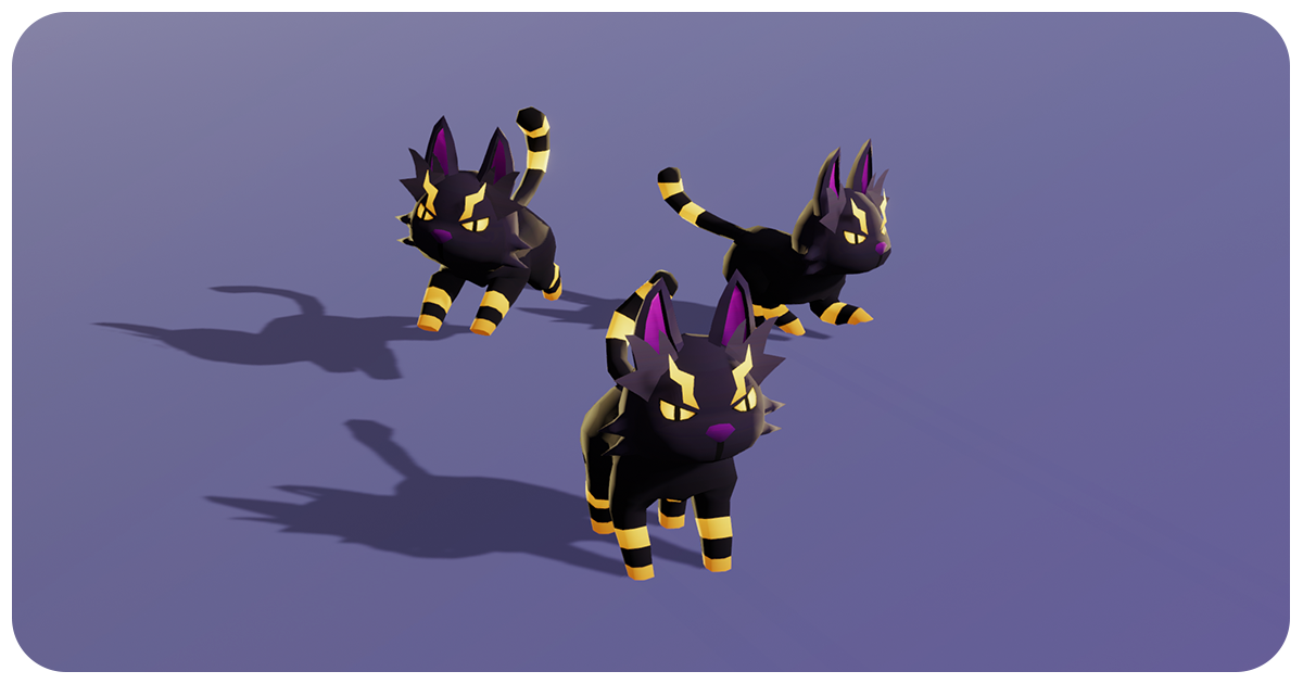 Cat Meow Cute Series | 3D Creatures | Unity Asset Store