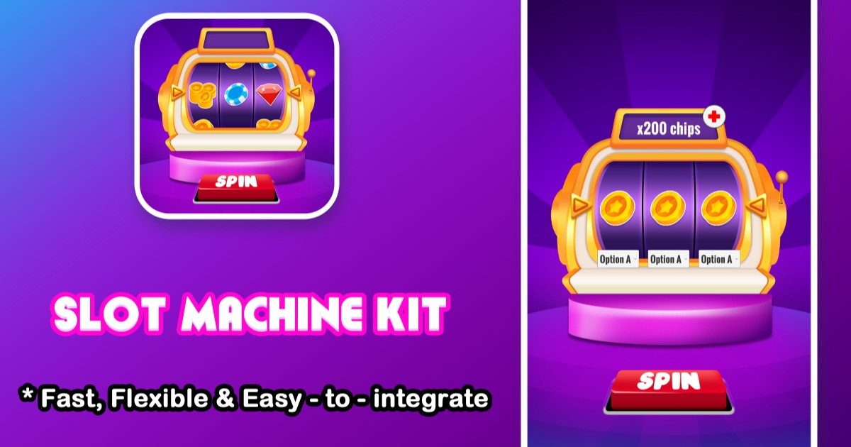 Slot Machine Kit – Plug & Play Reward System for Unity | Packs | Unity ...