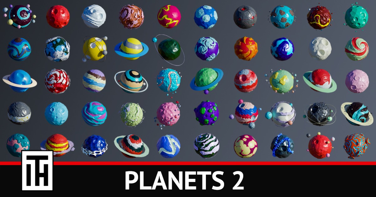 Planets 2 | 3D 外观 | Unity Asset Store