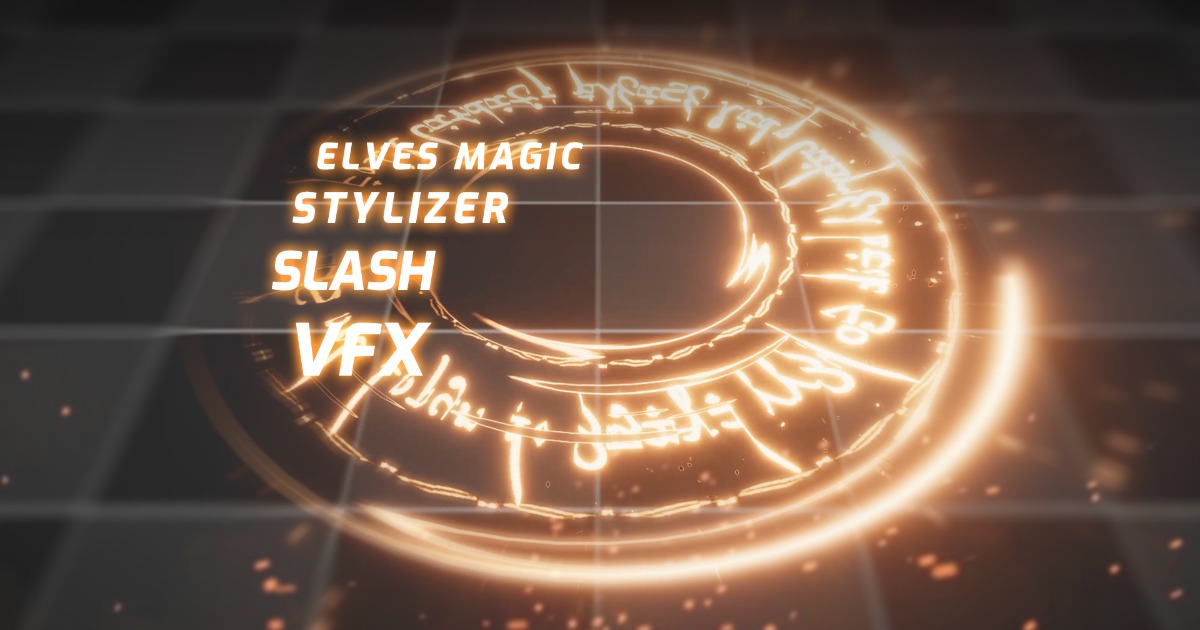 Elves Magic Stylized Slash VFX | VFX Particles | Unity Asset Store
