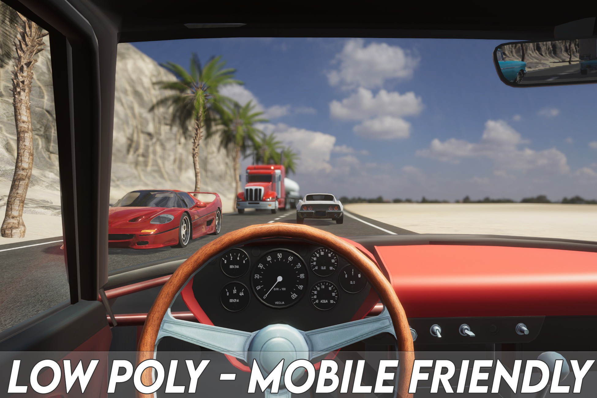 Car interior 30 | 3D Land | Unity Asset Store