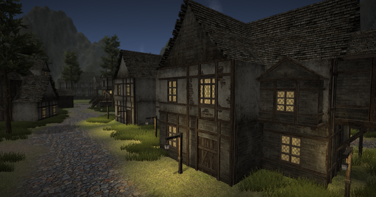 M.E. Town Creator | 3D Fantasy | Unity Asset Store